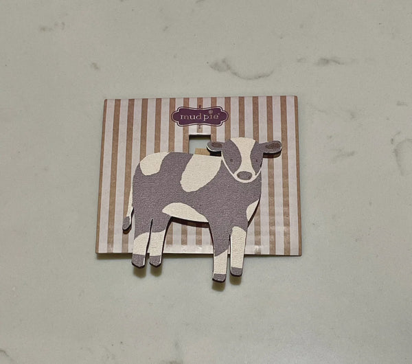 Farm Animal Cow Chip Clip - The Burlap Buffalo