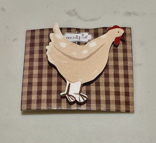 Farm Animal Chicken Chip Clip - The Burlap Buffalo