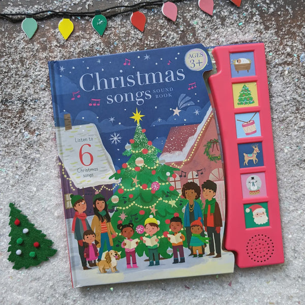 Christmas Song's Sound Book - The Burlap Buffalo