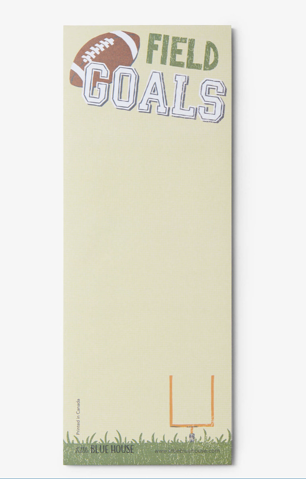 Field Goals Magnetic List - The Burlap Buffalo